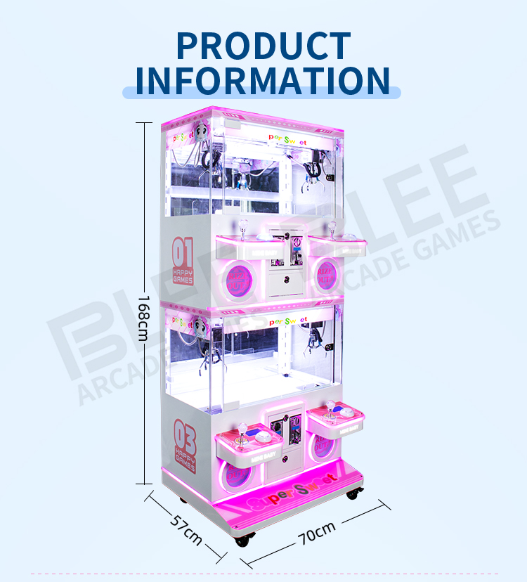 MINI BABY 4 Player claw machine - BLEE