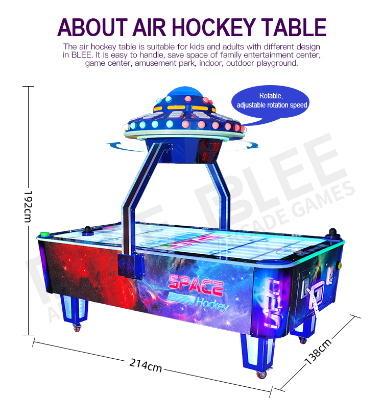 Interactive Air Hockey Table Machine - BLEE
