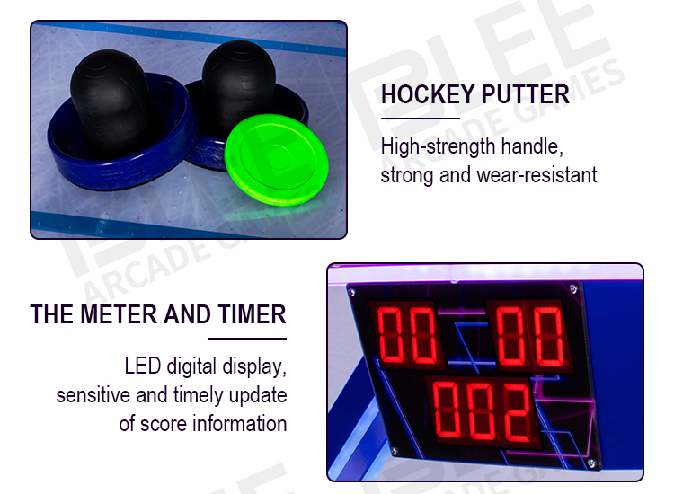 Interactive Air Hockey Table Machine - BLEE