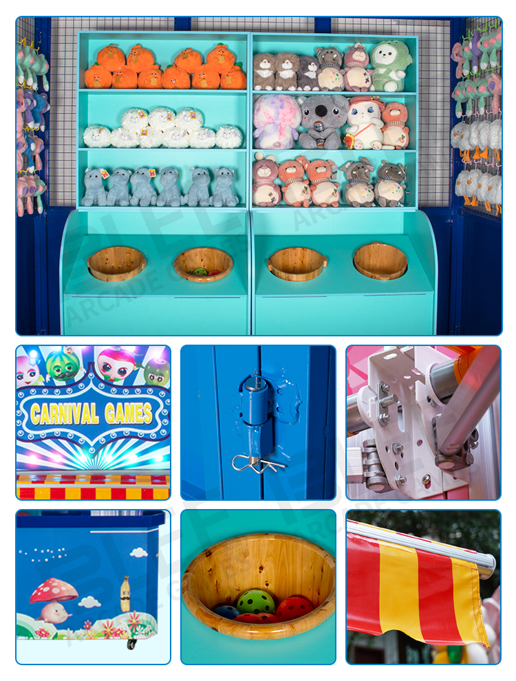 Diy Carnival Games ball in a bucket game Carnival bucket toss Game ...