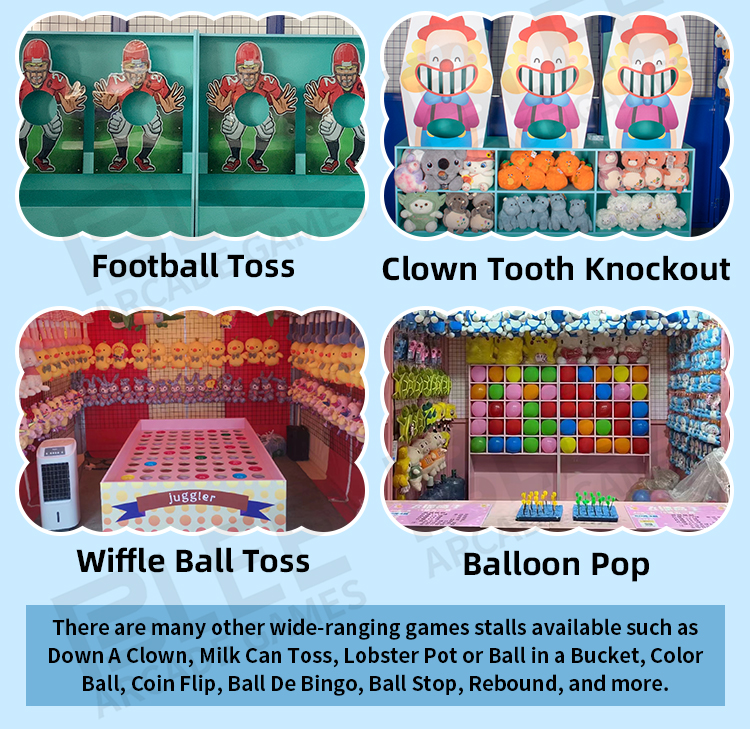 Dartboard game carnival booth - BLEE