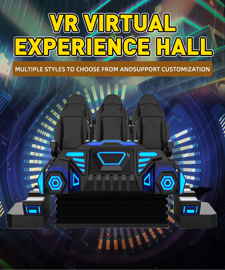 6 Seats Game Project 9D Virtual Reality Cinema Virtual Reality ...