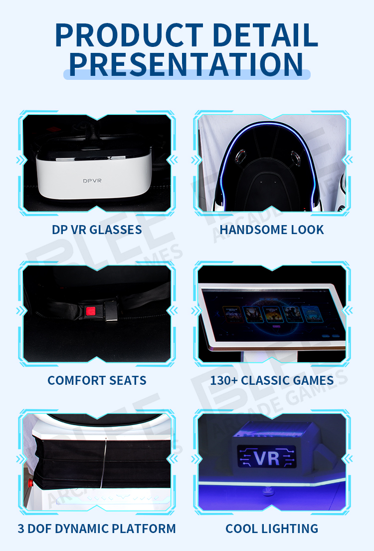 Virtual Reality 9d Vr Flying Simulator Vr Egg Chair Theme Park Design ...