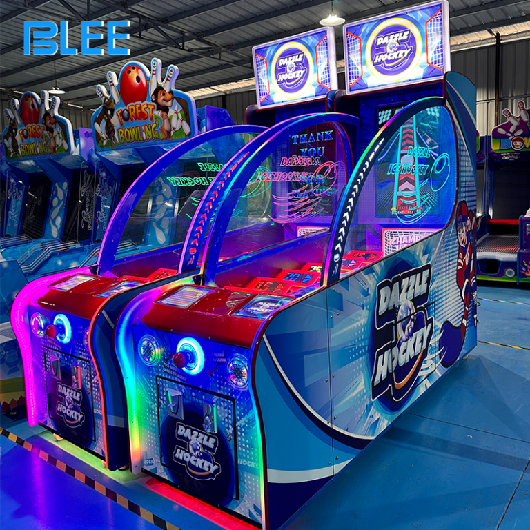 Coin-operated Arcade Ice Hockey Skill Carnival Game Lottery Machine - BLEE
