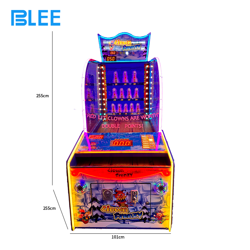 Crazy Clown 1 Arcade Machine BLEE Carnival Redemption Game Interactive ...