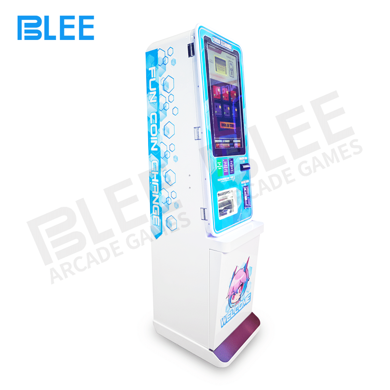 21.5" Touchscreen Token Dispenser BLEE Multi-Payment Arcade System ...