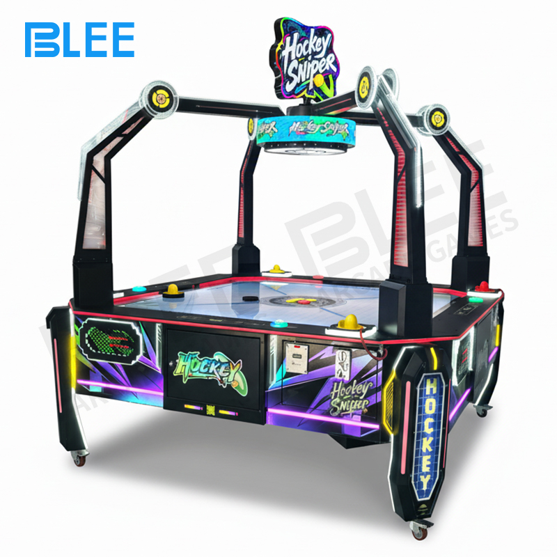 Ice Hockey Sniper Arcade BLEE Multiplayer Air Hockey Game Dynamic 2-4 ...