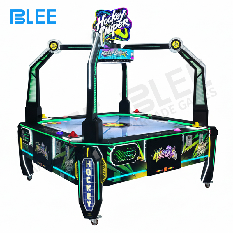 Ice Hockey Sniper Arcade BLEE Multiplayer Air Hockey Game Dynamic 2-4 ...