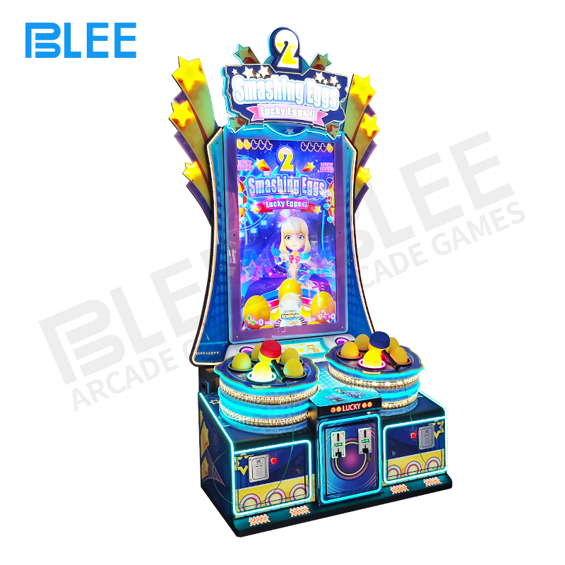 Golden Egg Smash Arcade BLEE Interactive Redemption Game Dual-Player ...